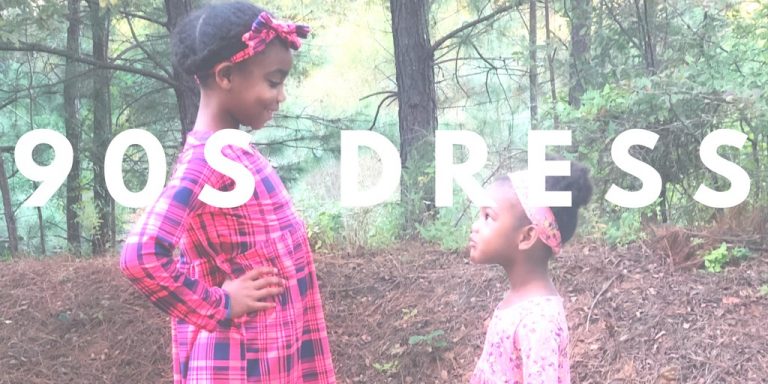 Pattern Test: Girls 90s Dress - Needle & The Belle