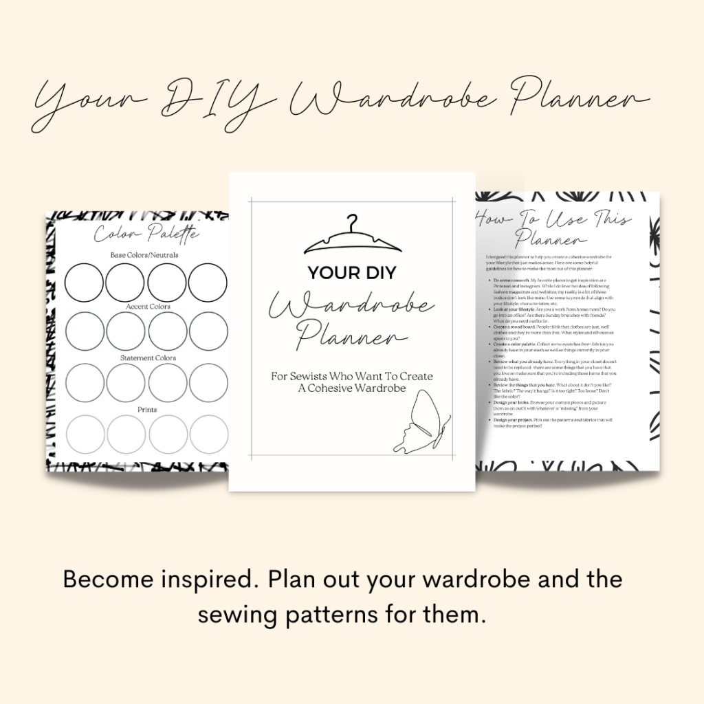 DIY Wardrobe Planner - Needle & The Belle
